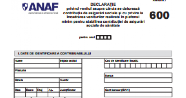 Declarația 600, amânată. Noul termen, 01.03.2018 | TheExperts.ro